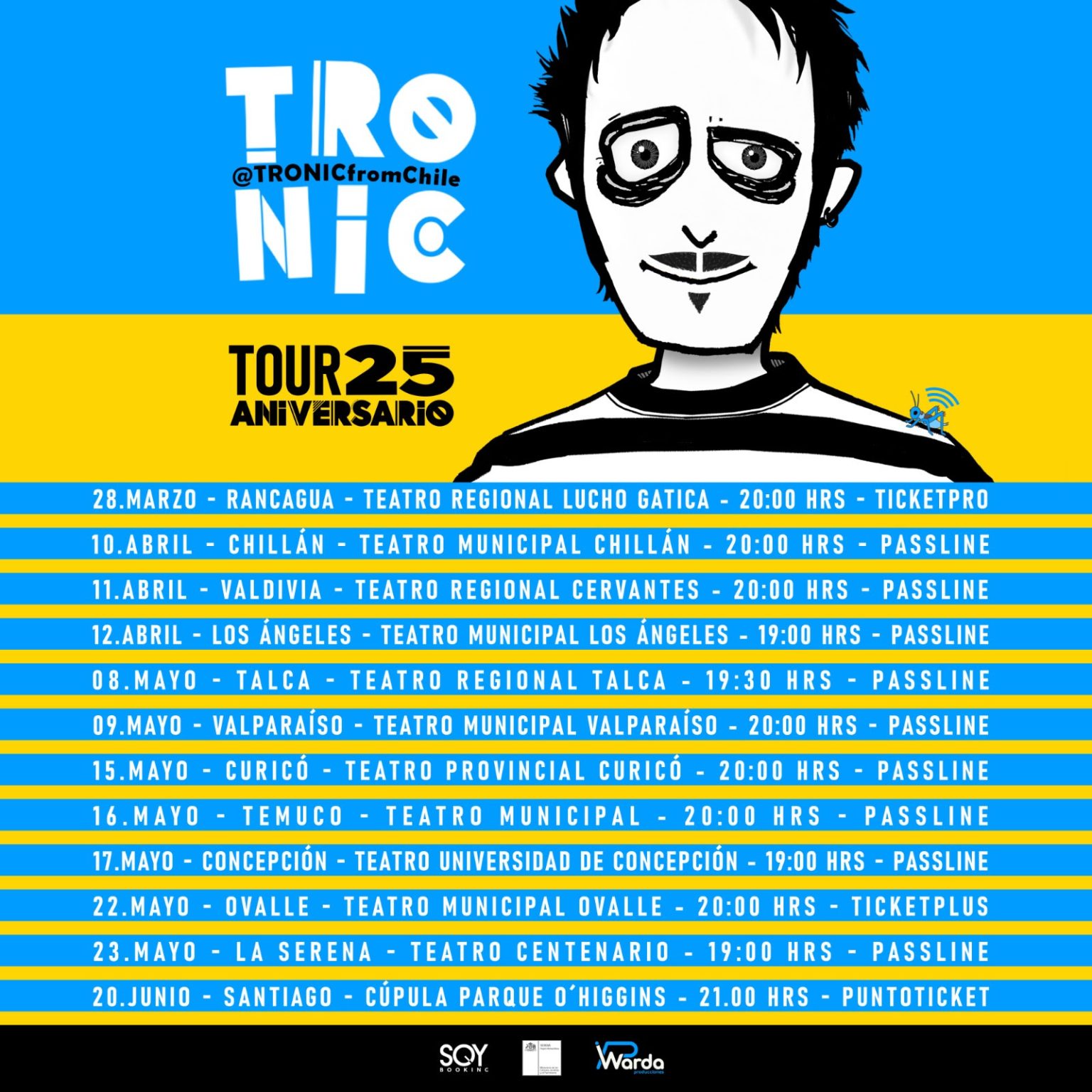 EVENTOS | Tronic inicia gira para celebrar sus 25 años de carrera y ...
